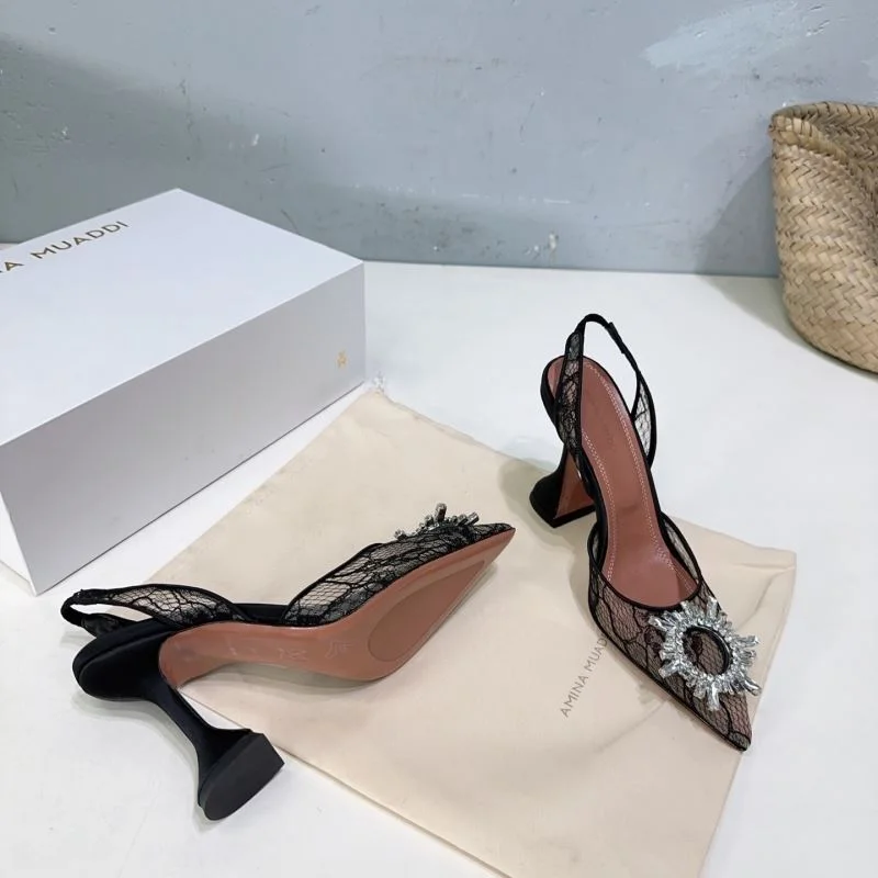 Value-priced Amina Muaddi Sandals