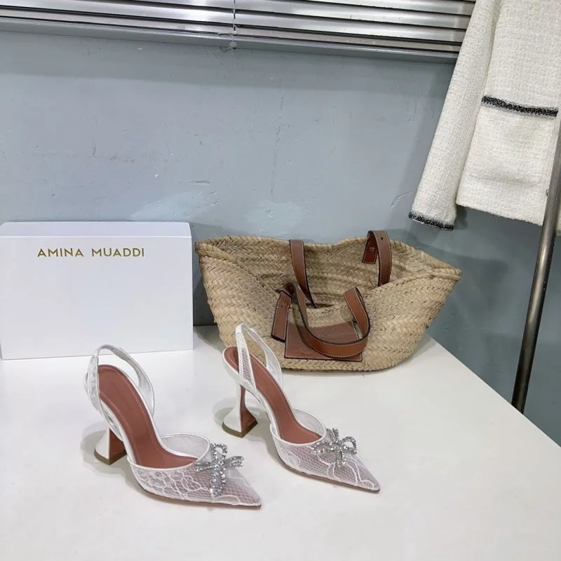 Amina Muaddi Sandals
