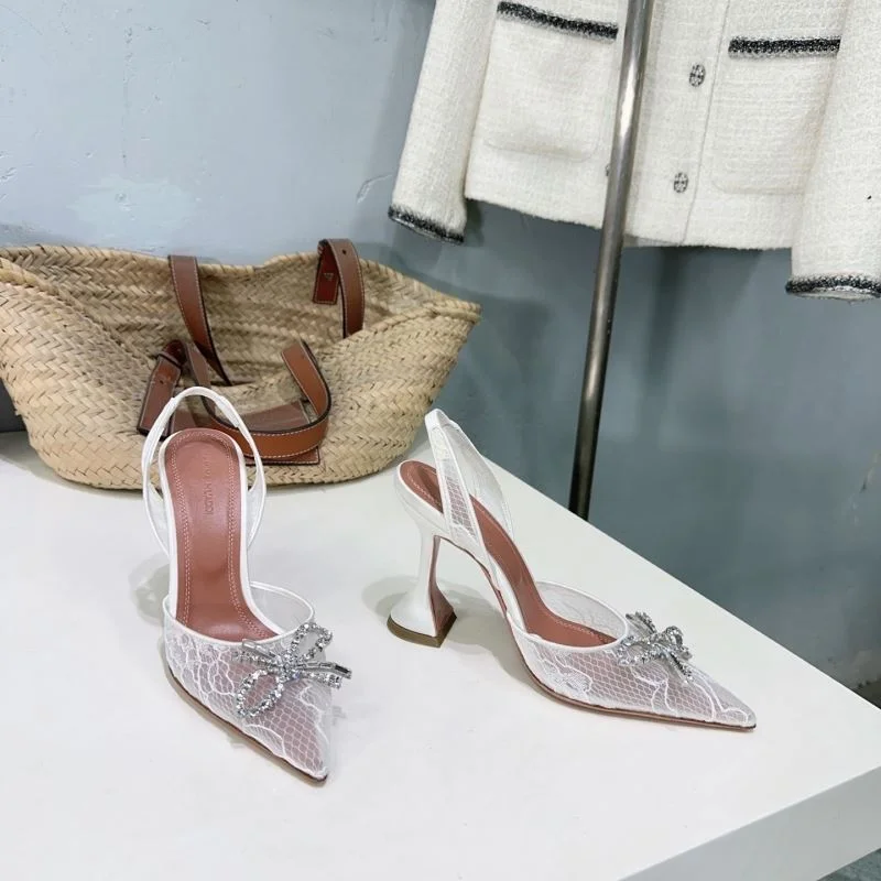 Indistinguishable Amina Muaddi Sandals