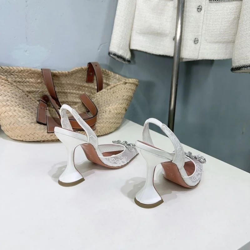 Indistinguishable Amina Muaddi Sandals