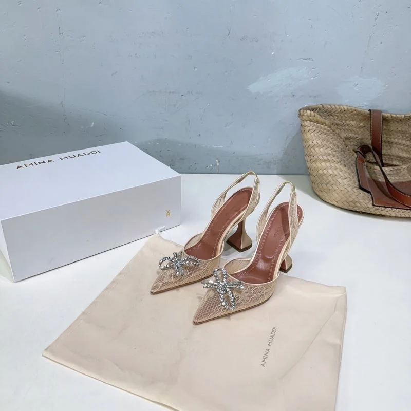 Amina Muaddi Sandals