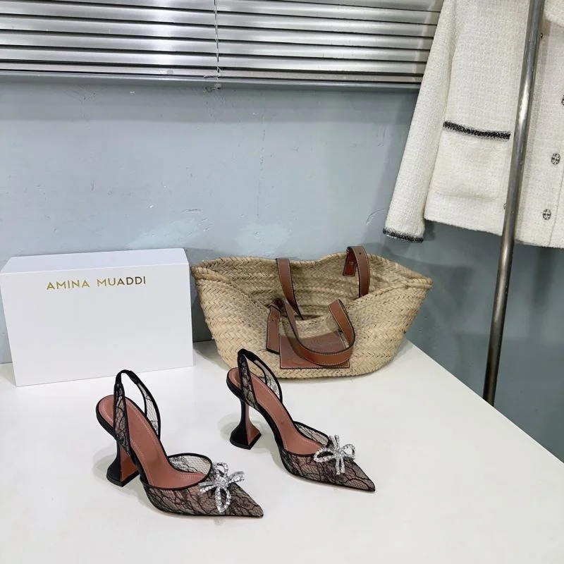Amina Muaddi Sandals