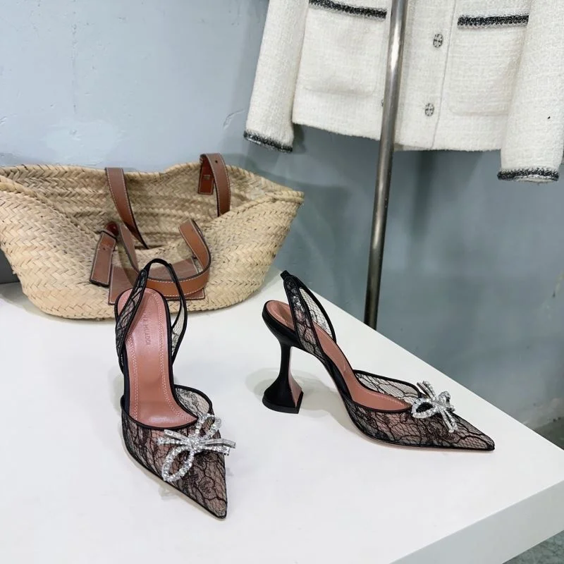High accuracy Amina Muaddi Sandals