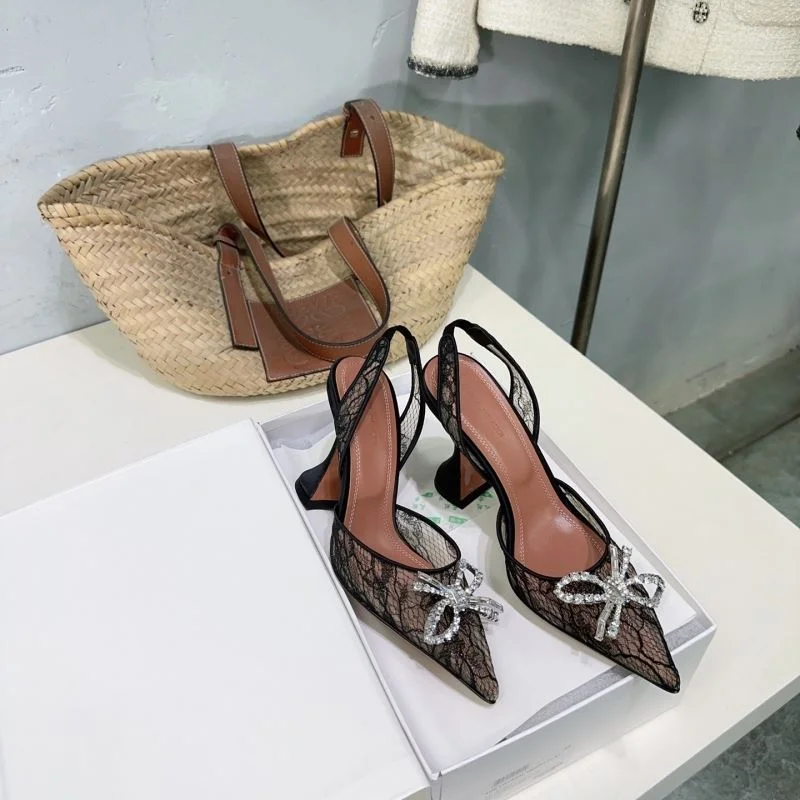 High accuracy Amina Muaddi Sandals