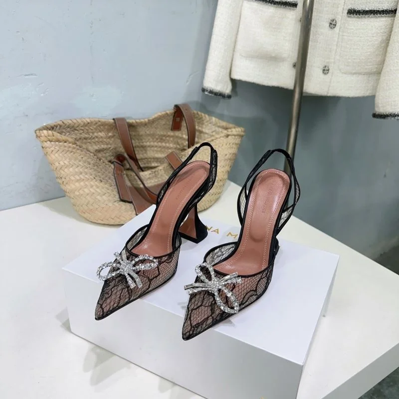 High accuracy Amina Muaddi Sandals