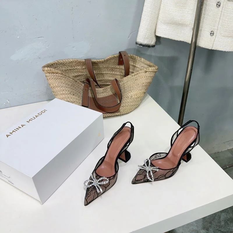 High accuracy Amina Muaddi Sandals