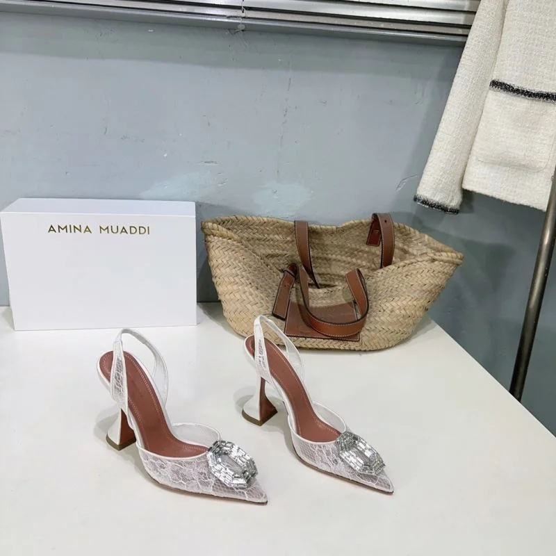 Amina Muaddi Sandals