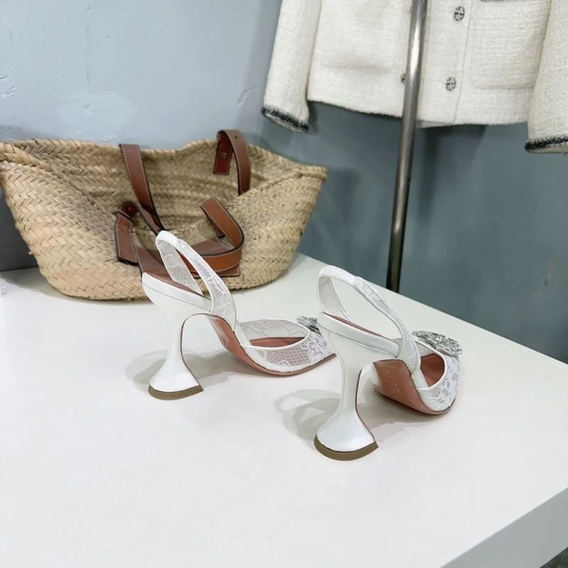 Top mirror Amina Muaddi Sandals