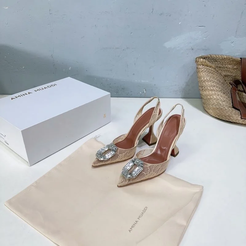 Amina Muaddi Sandals