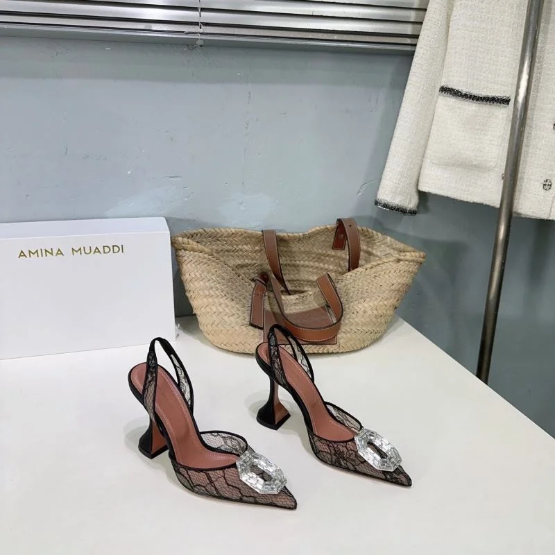 Amina Muaddi Sandals