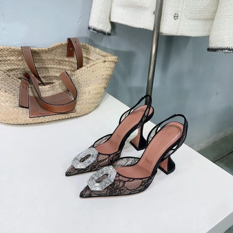High fidelity Amina Muaddi Sandals