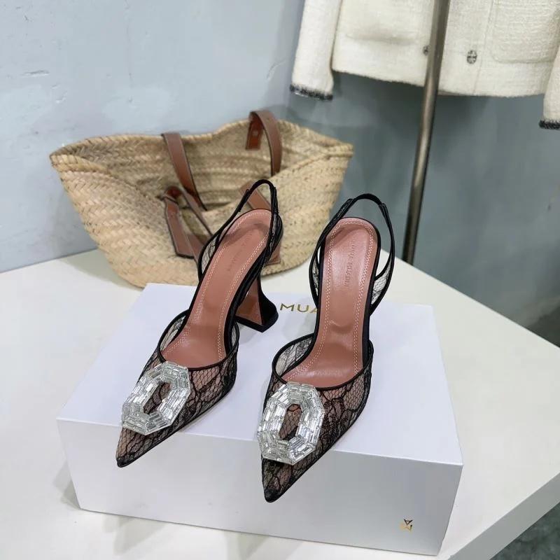 High fidelity Amina Muaddi Sandals
