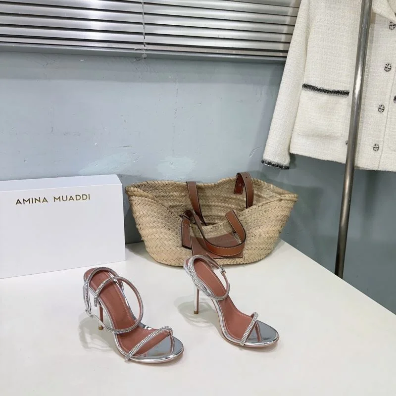 Amina Muaddi Sandals