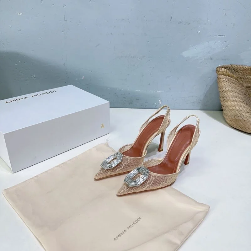 Amina Muaddi Sandals