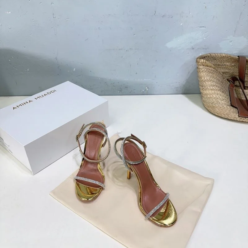 Amina Muaddi Sandals