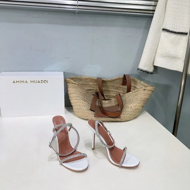 Amina Muaddi Sandals