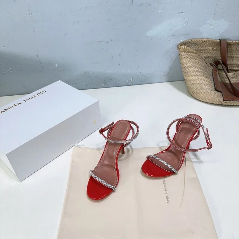 Amina Muaddi Sandals