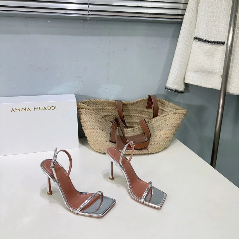 Amina Muaddi Sandals