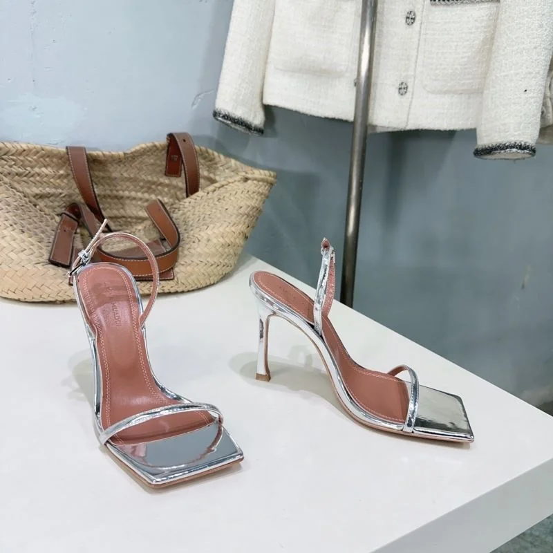 Real Amina Muaddi Sandals