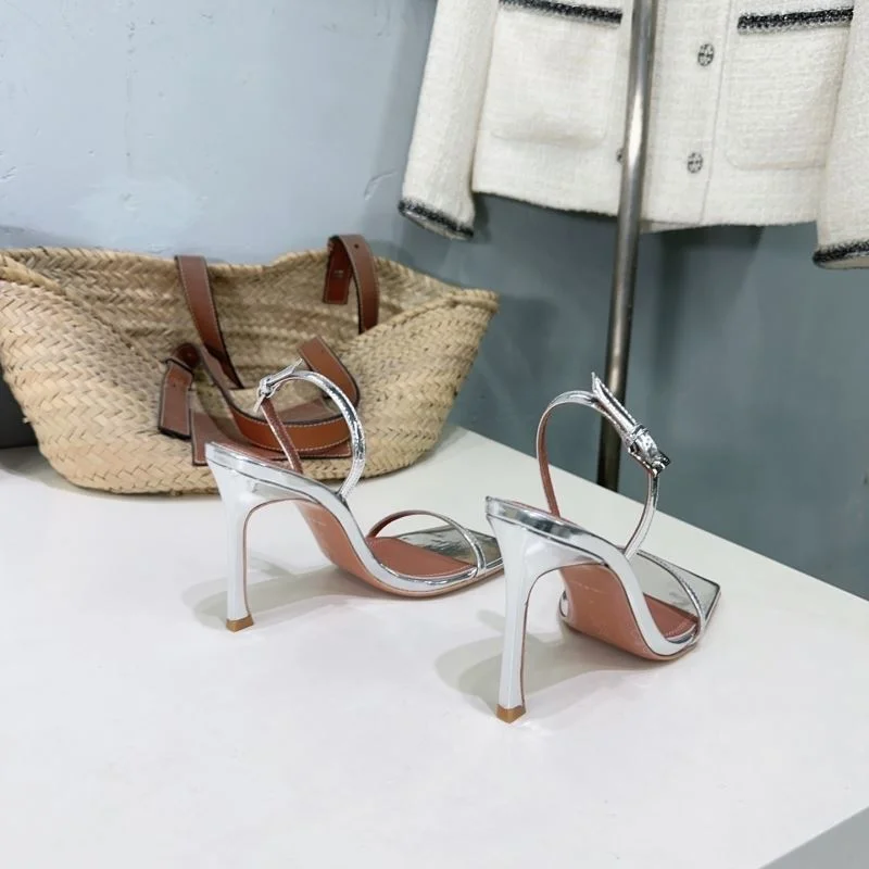 Real Amina Muaddi Sandals