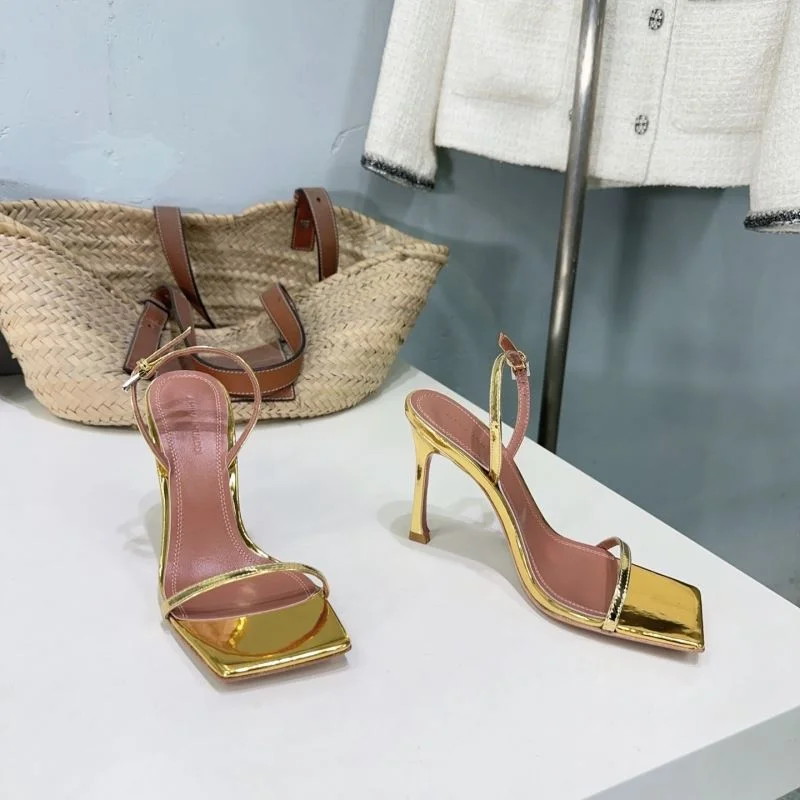 1:1 copy Amina Muaddi Sandals