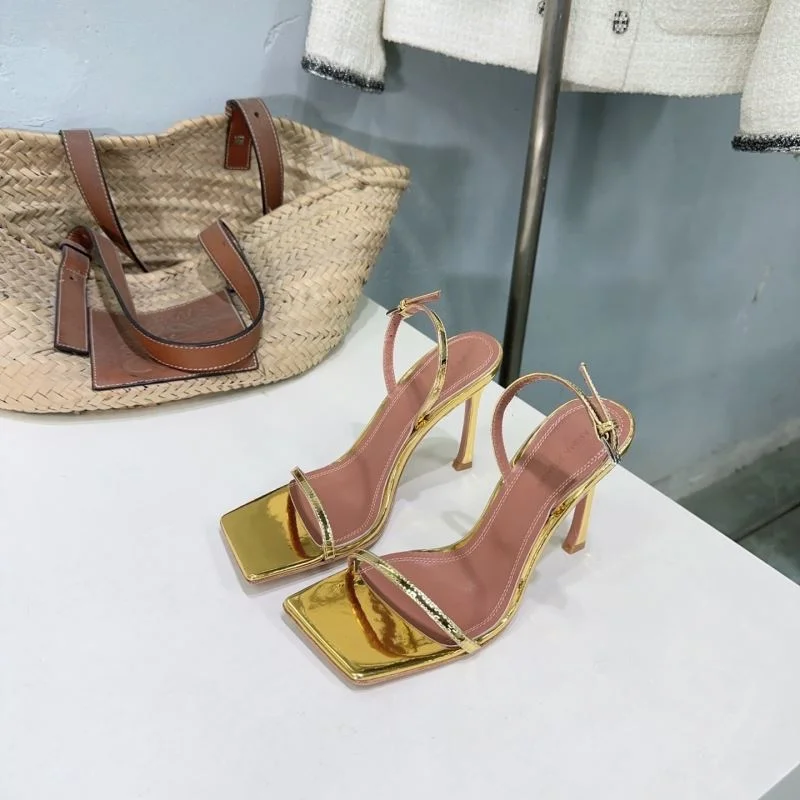 1:1 copy Amina Muaddi Sandals