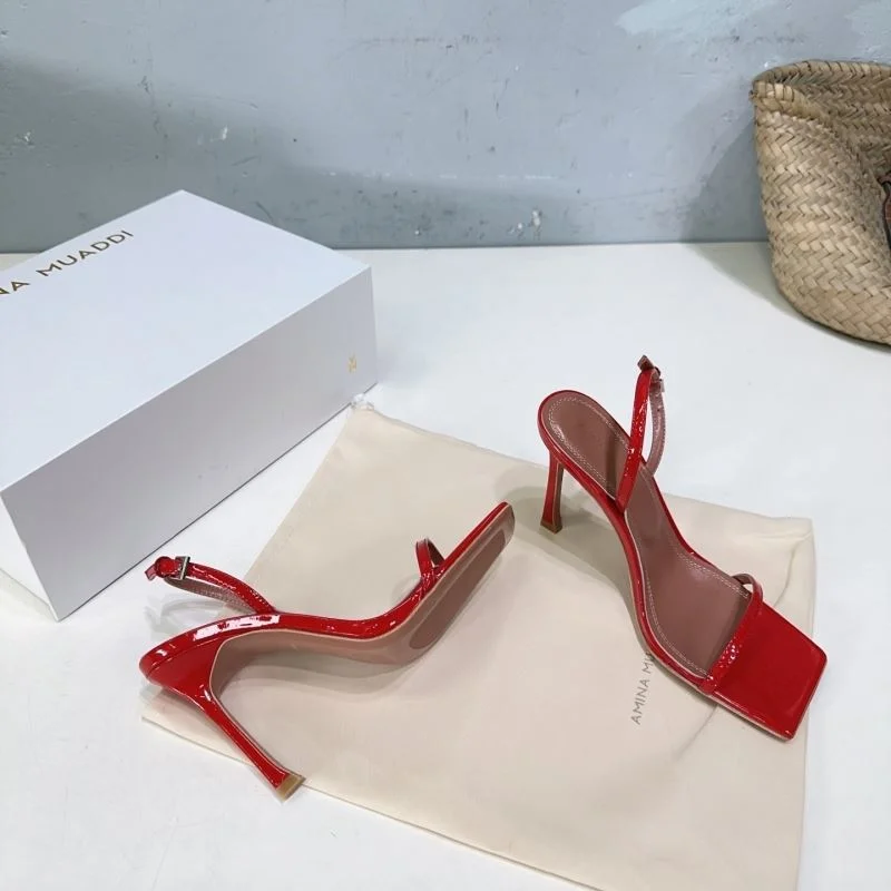 Mirror quality Amina Muaddi Sandals