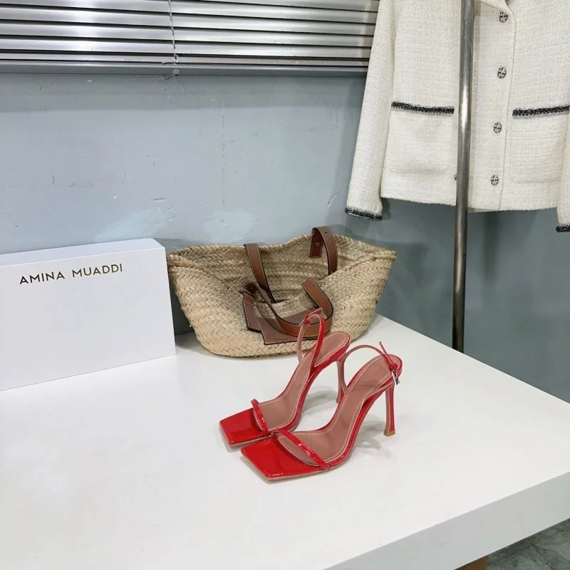 Mirror quality Amina Muaddi Sandals