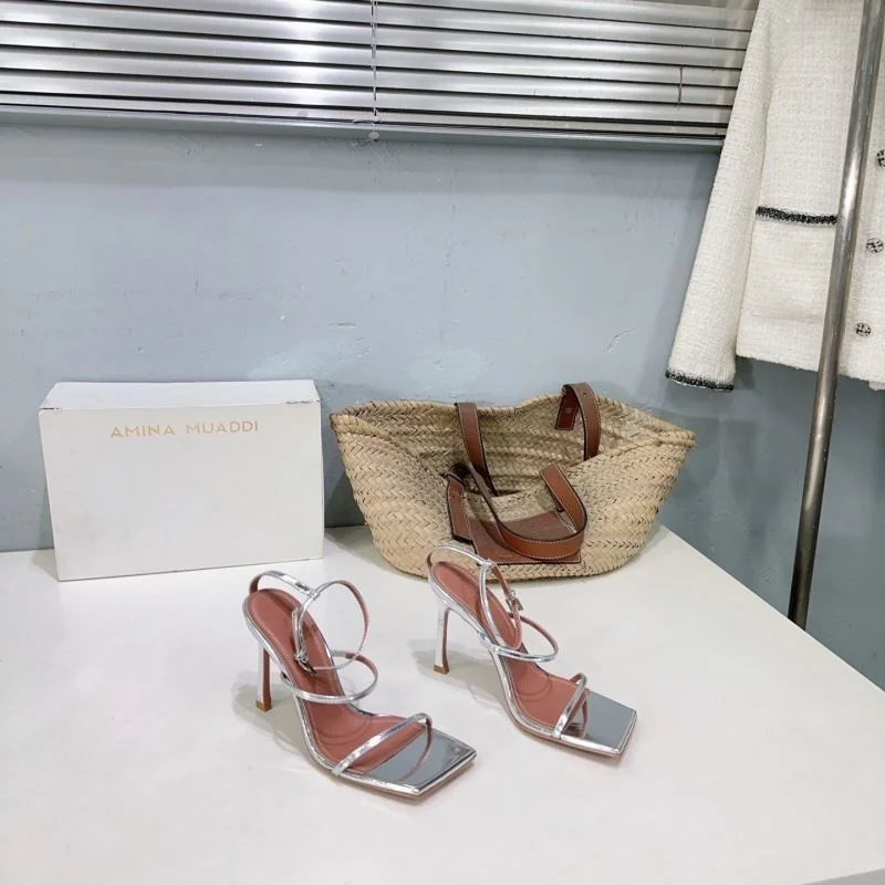 Amina Muaddi Sandals