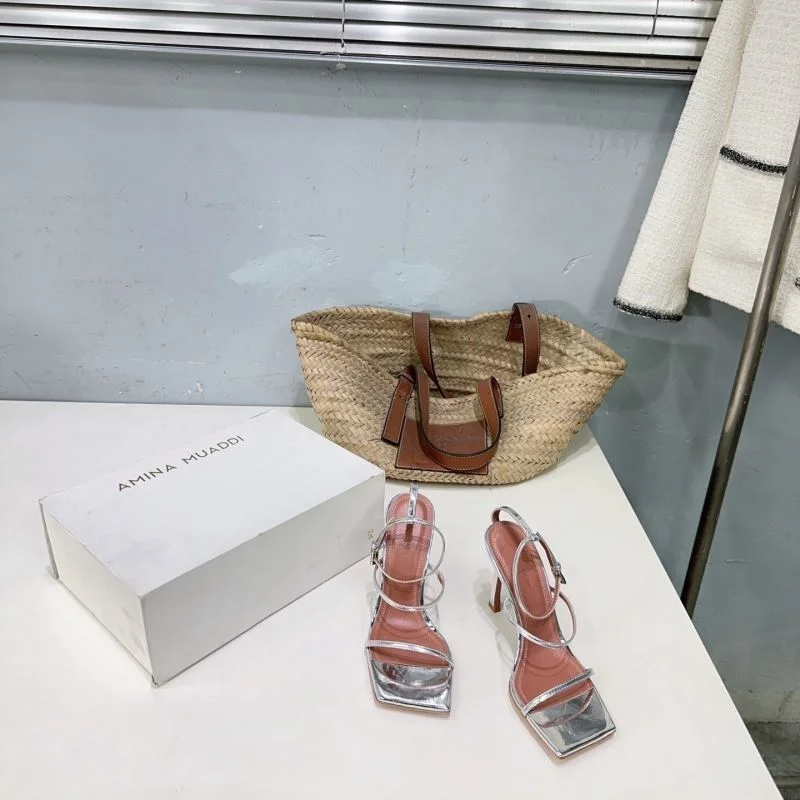 Genuine Amina Muaddi Sandals
