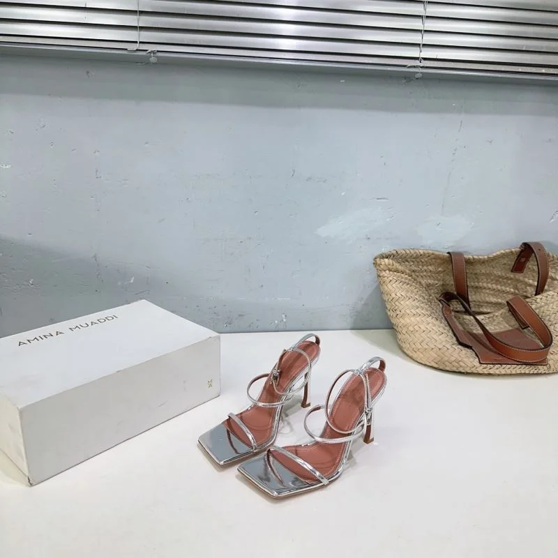 Genuine Amina Muaddi Sandals