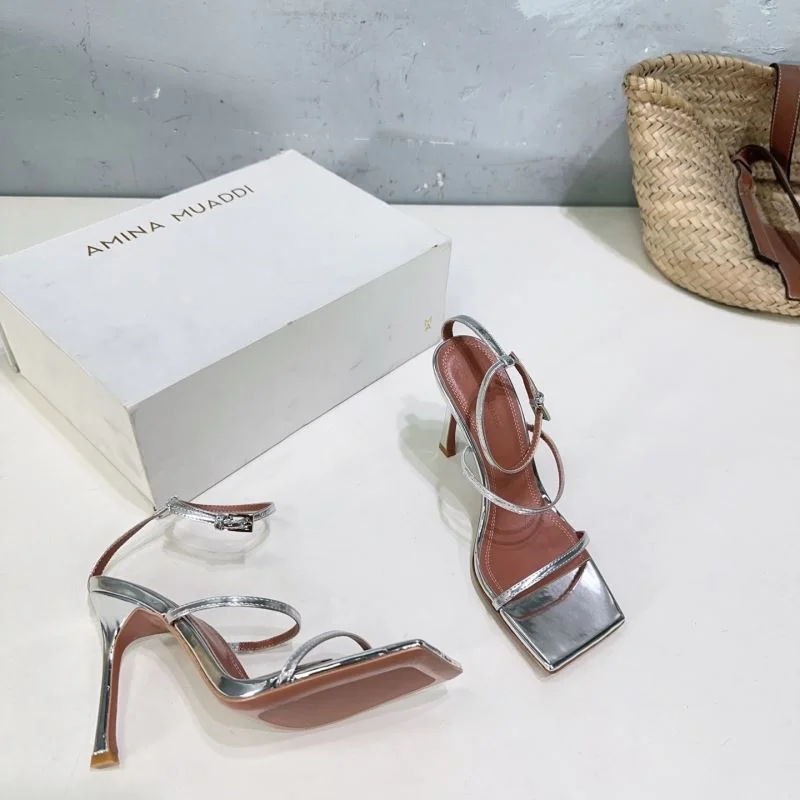 Genuine Amina Muaddi Sandals