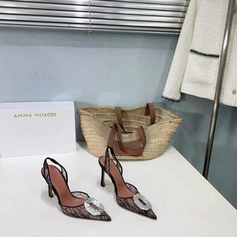 Amina Muaddi Sandals