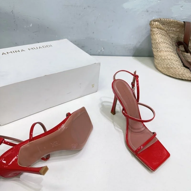 Authentic Amina Muaddi Sandals