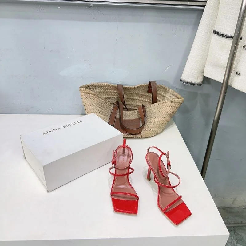 Authentic Amina Muaddi Sandals