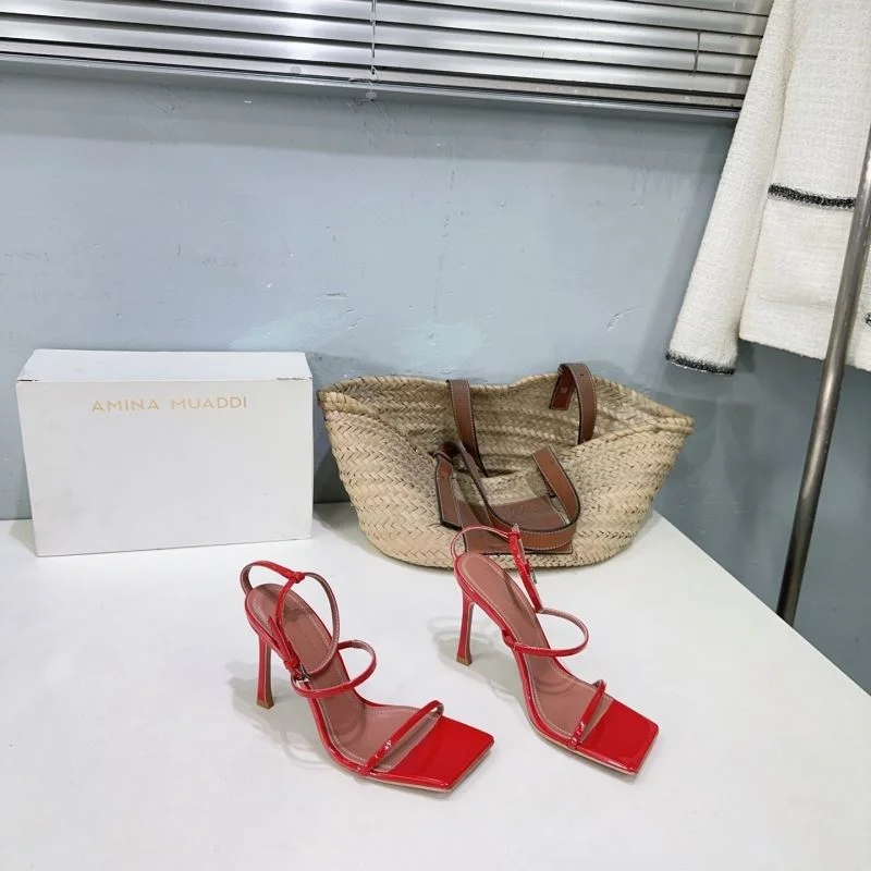Authentic Amina Muaddi Sandals
