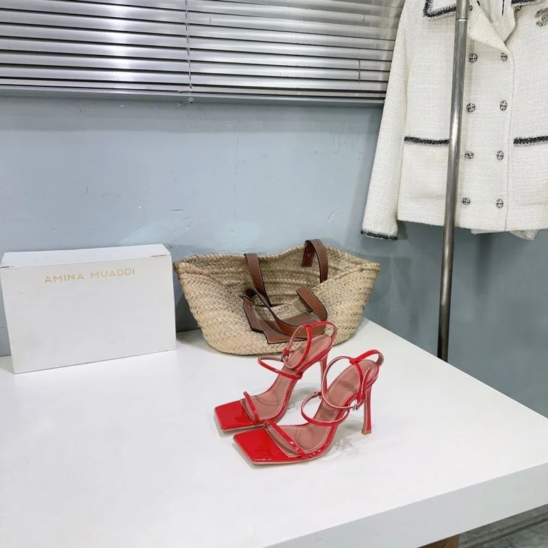 Authentic Amina Muaddi Sandals