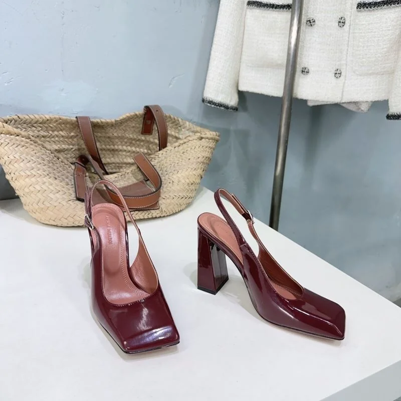 Real Amina Muaddi Sandals