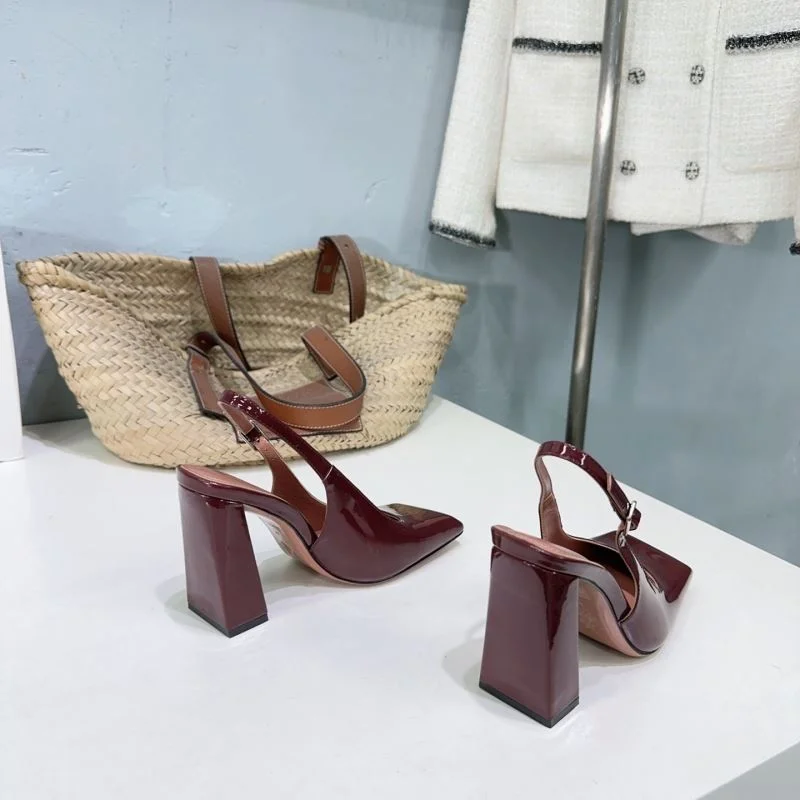 Real Amina Muaddi Sandals