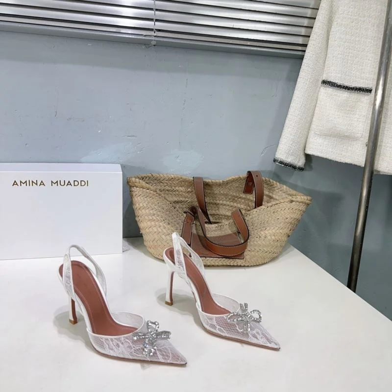 Amina Muaddi Sandals