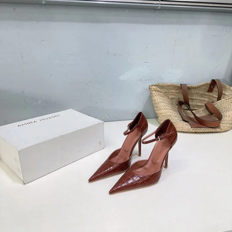 Top match Amina Muaddi Sandals