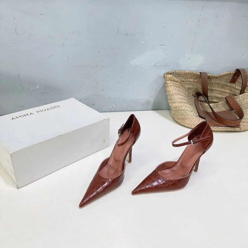 Top match Amina Muaddi Sandals