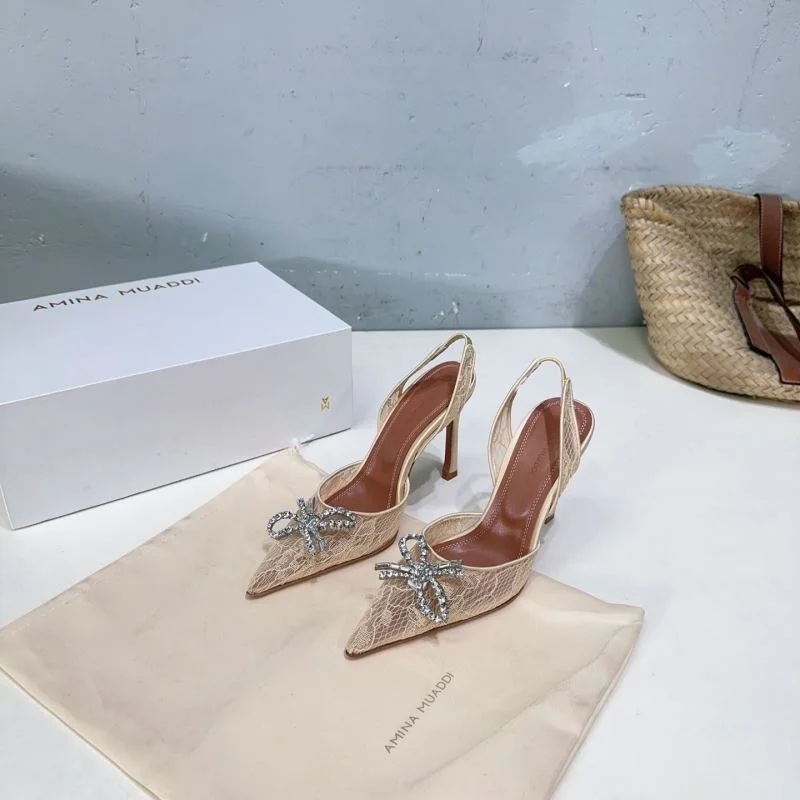 Amina Muaddi Sandals