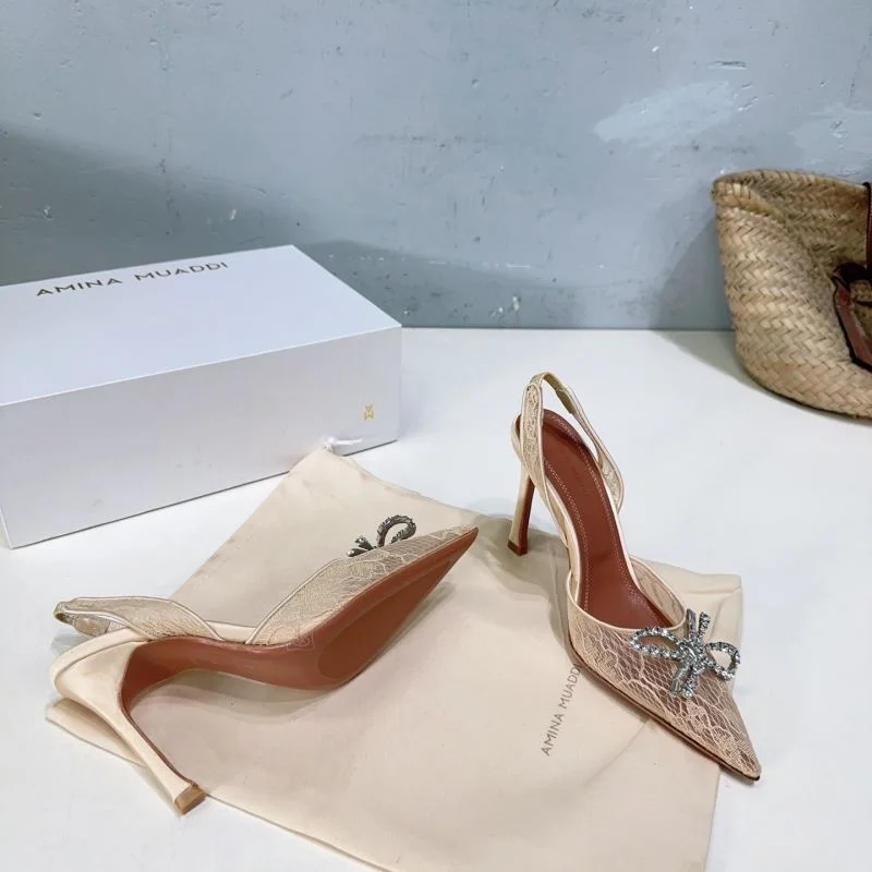 Inexpensive Amina Muaddi Sandals