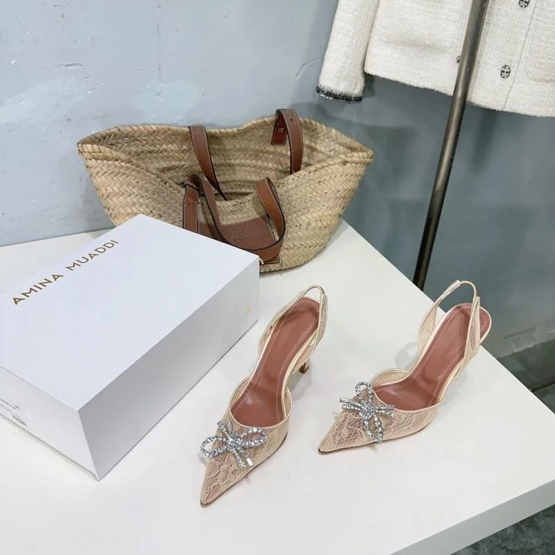 Inexpensive Amina Muaddi Sandals