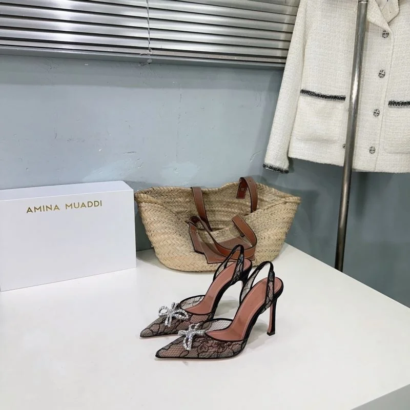 Amina Muaddi Sandals