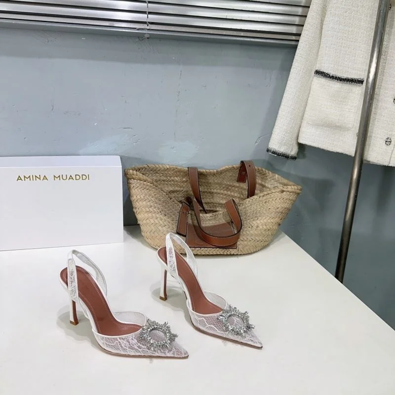 Amina Muaddi Sandals