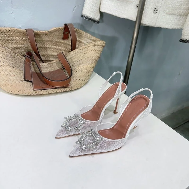 Top match Amina Muaddi Sandals