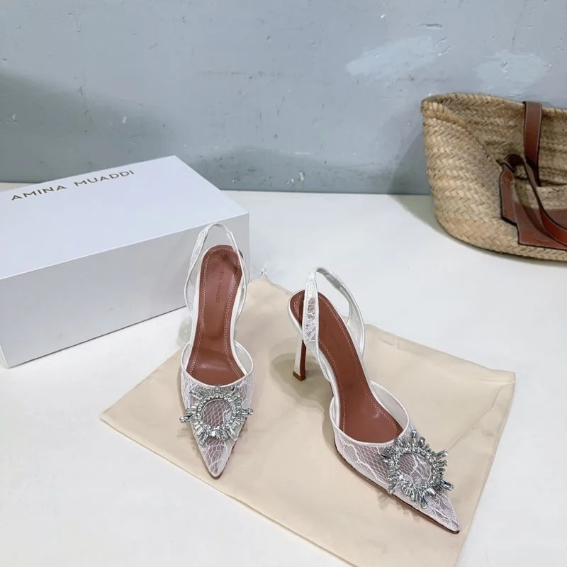 Top match Amina Muaddi Sandals