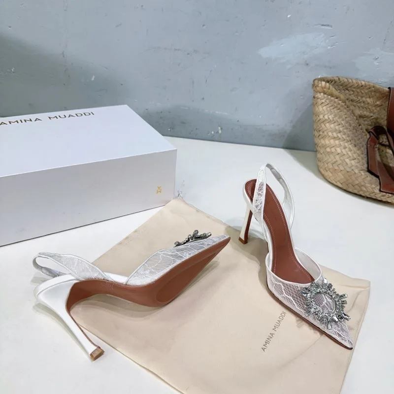 Top match Amina Muaddi Sandals